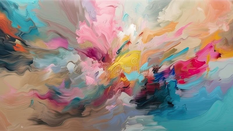 Pastel Oil Paint Texture Background for Invitations and Posters. Stock ...