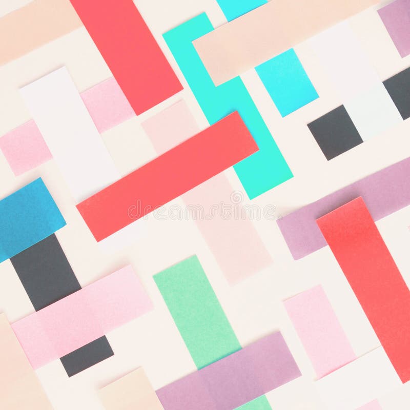 Pastel Papers Concept Background Design Stock Image - Image of pattern ...