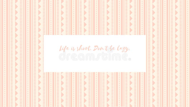 Pastel Pattern Cool Desktop Wallpaper Stock Illustration - Illustration ...