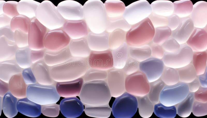 Pastel Pebble Stones with Smooth Texture Abstract Background. Stock ...