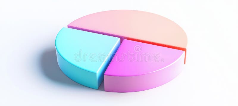 Pastel Pie Chart Illustrating Global Cybersecurity Spending ...