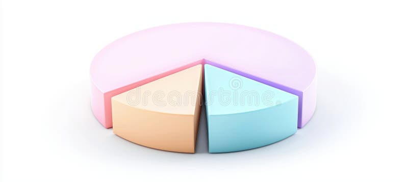 Pastel Pie Chart Illustrating Global Cybersecurity Spending ...