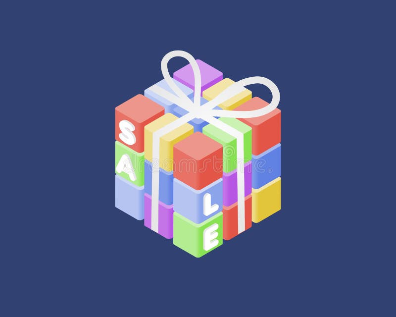 Pastel Pile of Gift Box for for Sales Stock Vector - Illustration of ...
