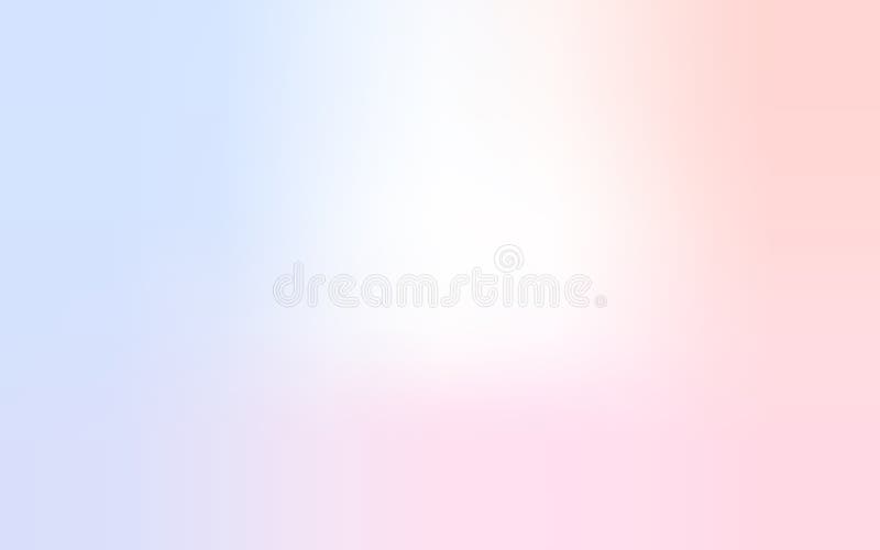 Pastel Pink and Blue Blur Backdrop. Light Gradient Vector Banner Stock ...