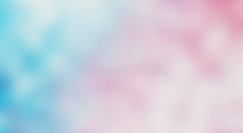 Pastel Pink and Blue Gradient Background with Grain Noise Texture Stock ...