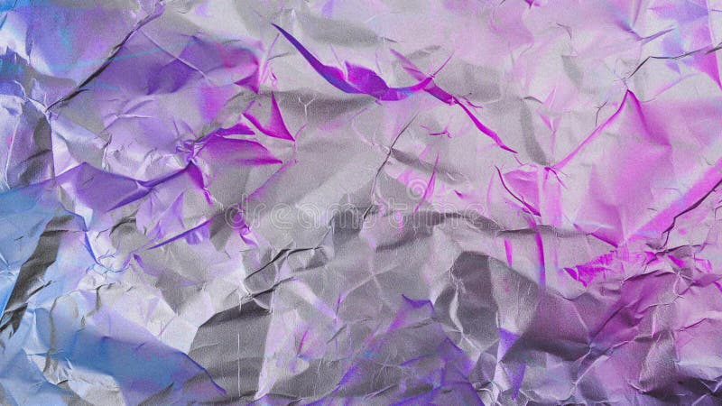 Pastel Pink and Blue Tinted Crumpled Paper - Stop Motion Effect. Stock ...