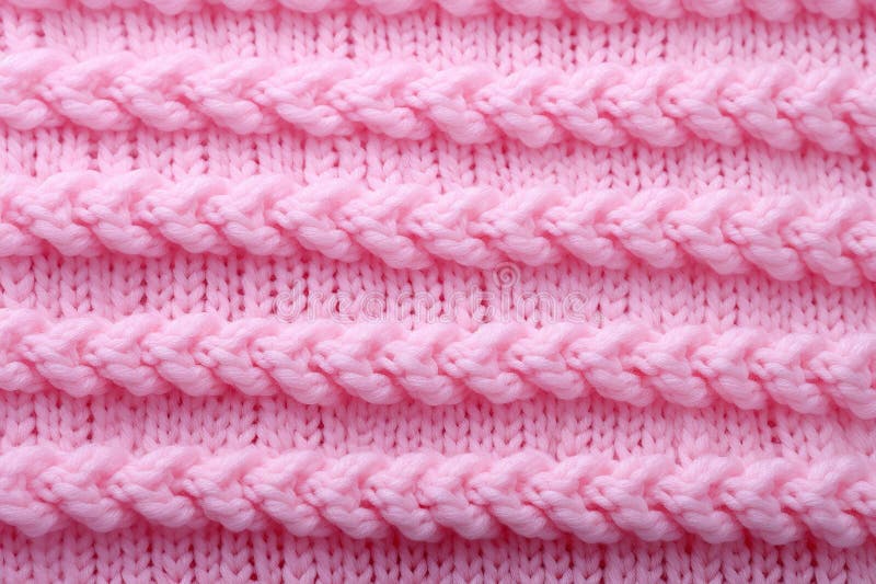 Pastel Pink Knitted Wool Fabric Macro Texture Background, Soft and Cozy ...