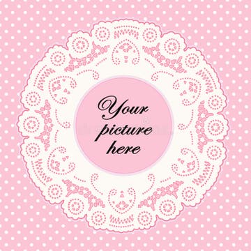 Dot Frame Pink Polka Stock Illustrations – 2,905 Dot Frame Pink Polka ...