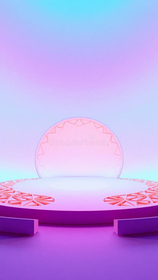 Purple Circular Display Platform Stock Illustrations – 2,759 Purple ...