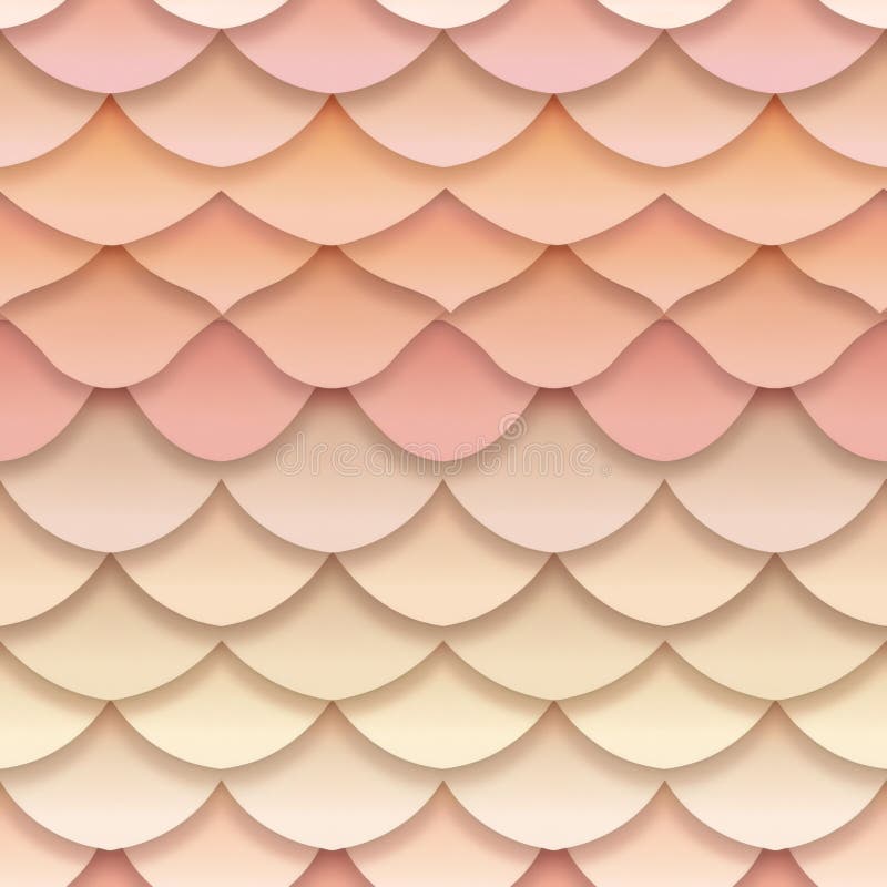 Pastel Pink Scalloped Pattern Background for Chic Design Themes Stock ...