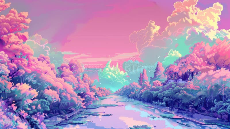 Pixel Paradise Stock Illustrations – 452 Pixel Paradise Stock ...