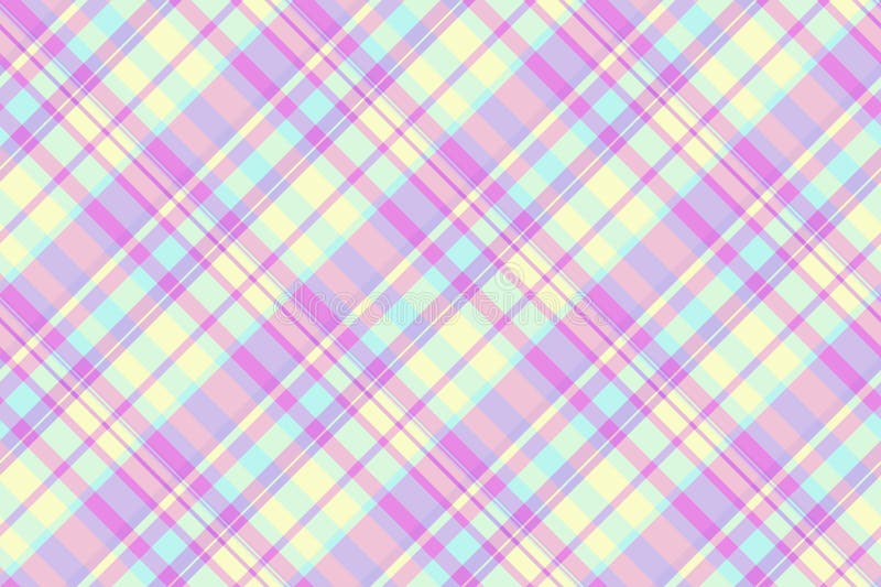 Pastel Plaid Pattern. Seamless Colorful Tartan Design, Ideal for ...