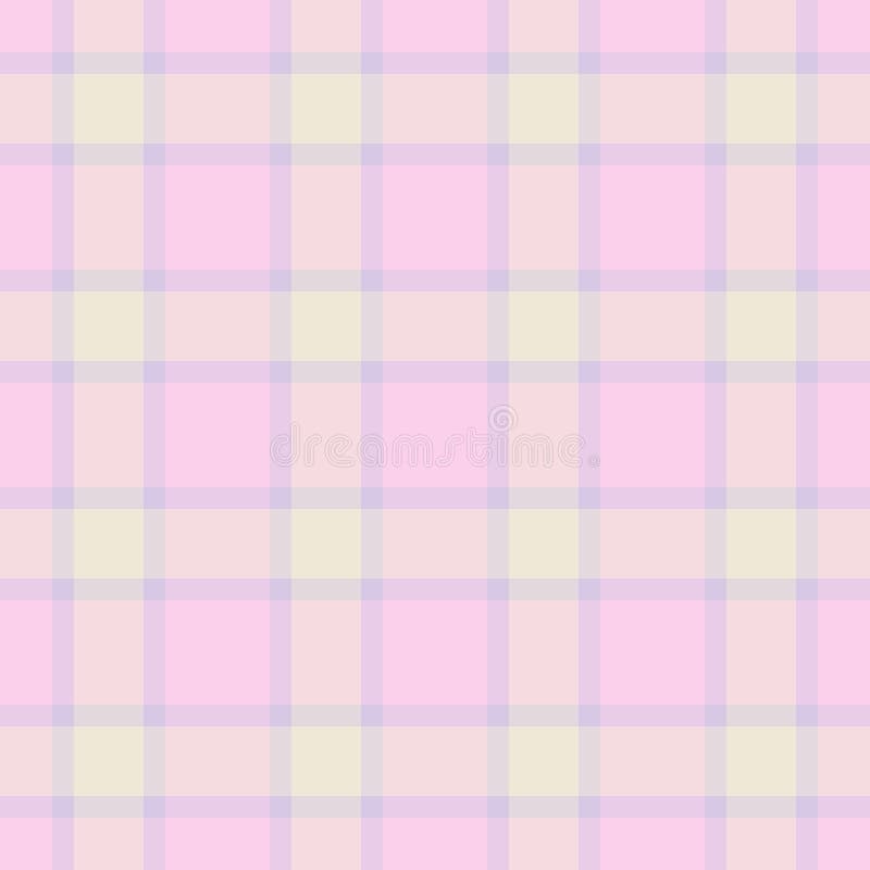 Pastel Plaid Pattern. Soft, Gentle Hues Create a Calming Grid, Ideal ...