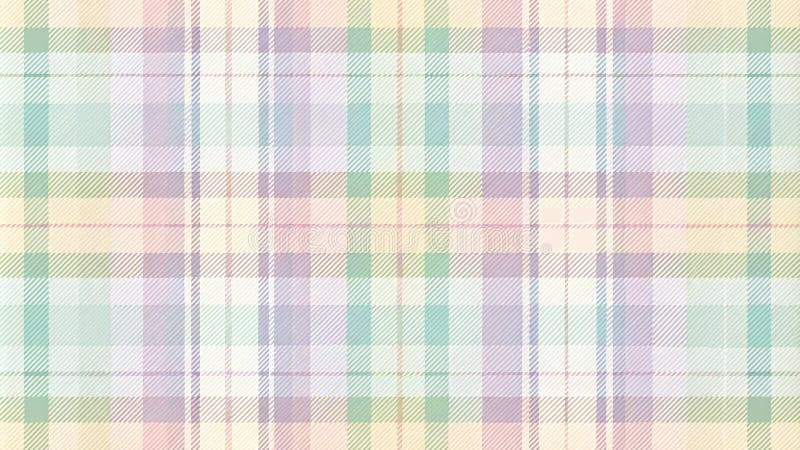 Pastel Plaid Pattern Soft Hues, Woven Texture, Seamless Design Stock ...