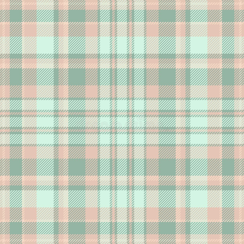 Pastel Plaid Pattern. Subtle, Soft Color Scheme Ideal for Textile ...