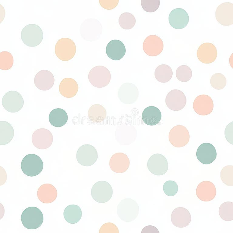 Pastel Polka Dot Pattern Background for Elegant Designs Stock Image ...