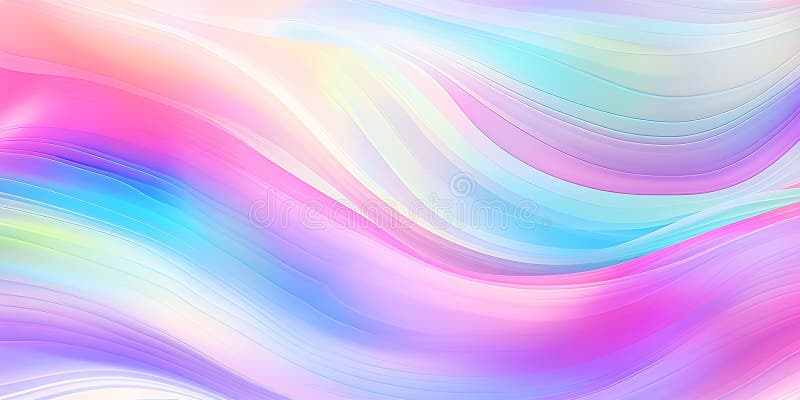 Pastel Pride: a Masterful Cityscape of Endless Flowing Drapery a Stock ...