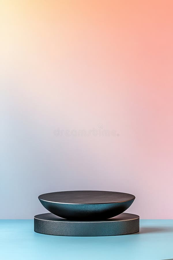 Pastel Product Placement Backdrop, Simple Mockup Podium Featured ...