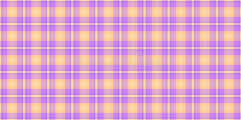 Pastel Purple and Orange Plaid Pattern. Perfect for Textile Design ...
