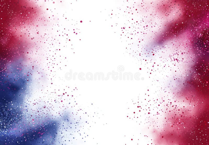 Pastel Rainbow Explosions on a Blank Canvas Create an Abstract ...