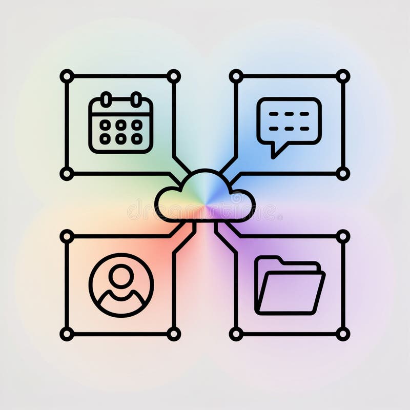 File Folder User Profile Stock Illustrations – 1,130 File Folder User ...