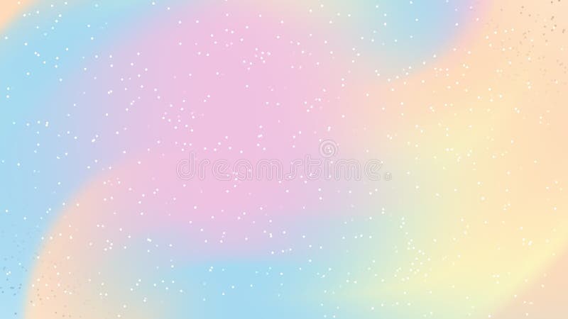 Pastel Rainbow Gradient Background with Subtle Sparkle Stock Footage ...