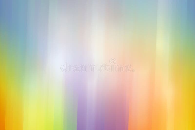 Pastel Rainbow Yellow Blue Gradient Background. Various Stripes Stock ...