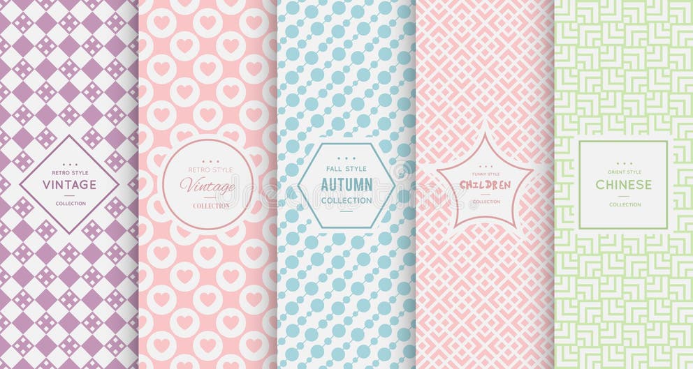 Pastel Retro Seamless Pattern Stock Illustrations – 138,840 Pastel Retro Seamless Pattern Stock ...