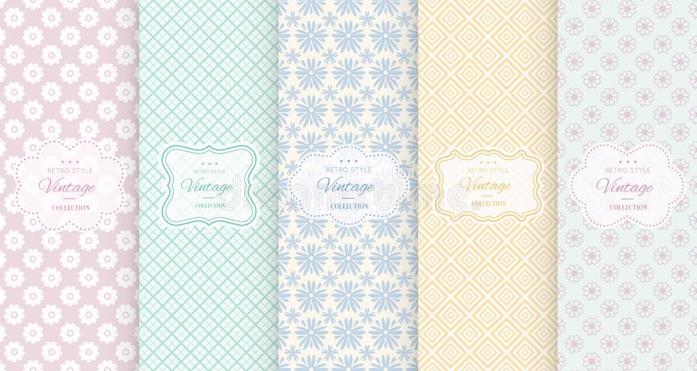 Retro Pastel Illustration Stock Illustrations – 212,245 Retro Pastel ...