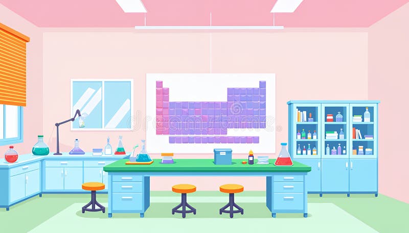 Clean Lab Table Illustration Stock Illustrations – 439 Clean Lab Table ...