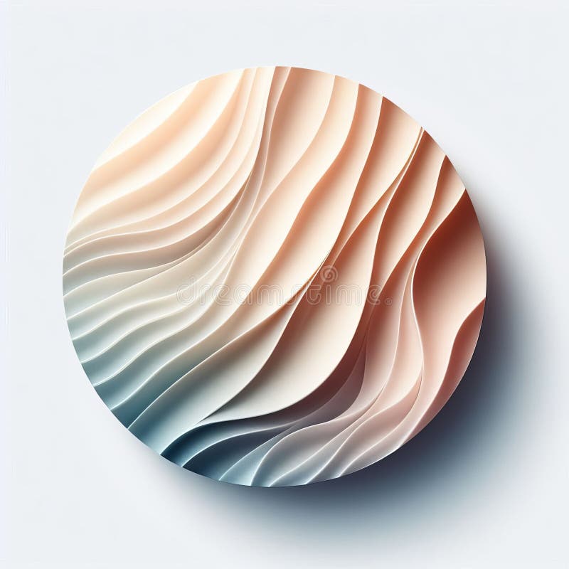 Pastel Shadow a Shadow Effect with Soft and Muted Colors, Cra Stock ...