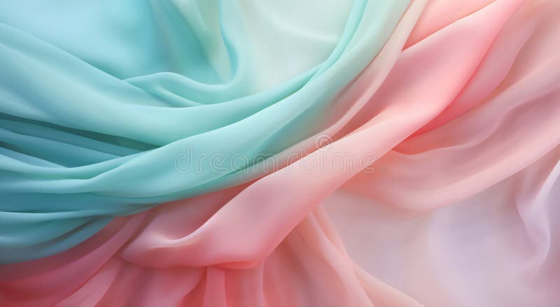 Pastel Silk Waves stock photo. Image of elegant, serene - 317687534