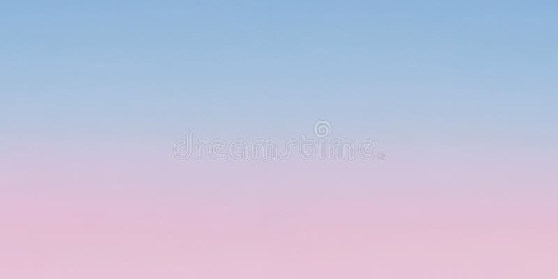 Pastel Sky Gradient Soft Blue To Pink Background Stock Illustration ...