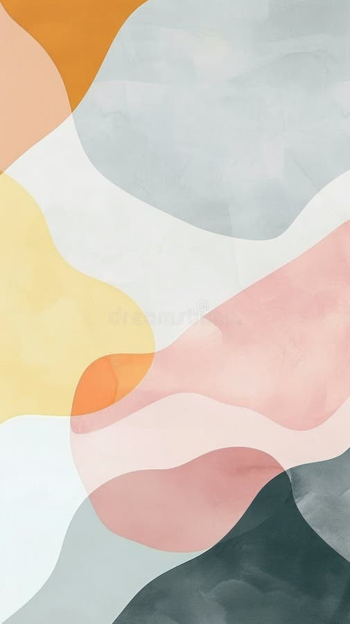Pastel Soft Abstract Background with Waves Stock Photo - Image of ...