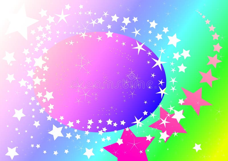 Pastel starry sky stock illustration. Illustration of design - 3997751