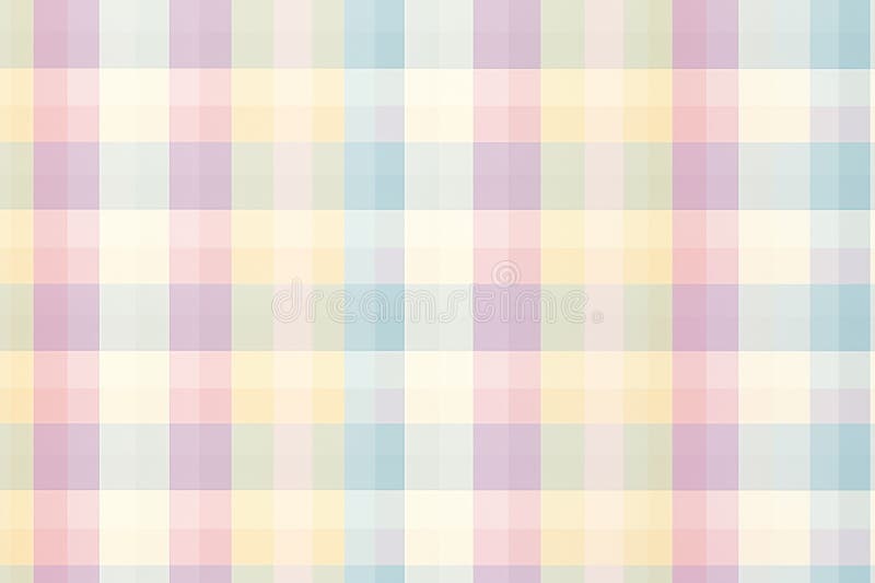 Pastel Tablecloth Gingham. Seamless Plaid Pattern Suitable for Fashion ...