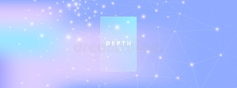 Pastel Technology Wallpaper. Data Stream Stock Vector - Illustration of ...