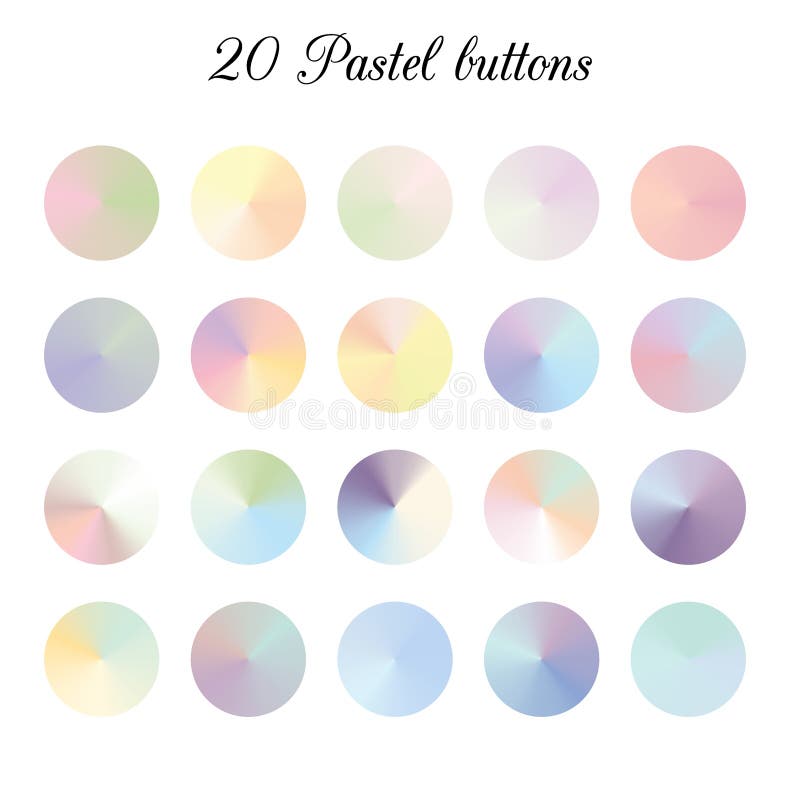 Pastel Tone Color Shade Background, Colorful Gradient Meshes Stock ...