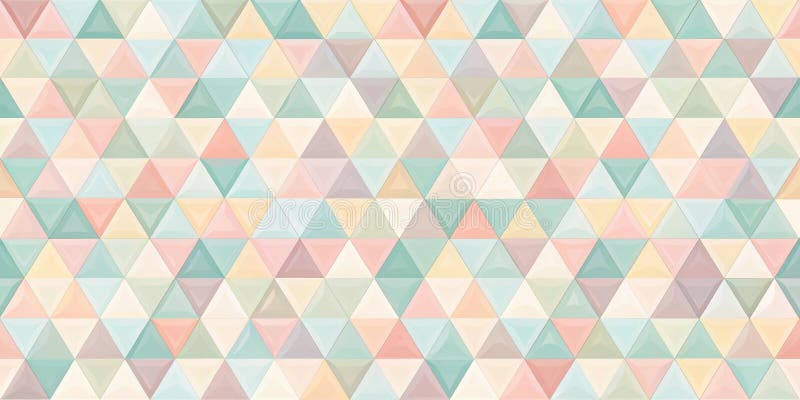 Pastel Triangle Mosaic Background Texture for Design Projects ...