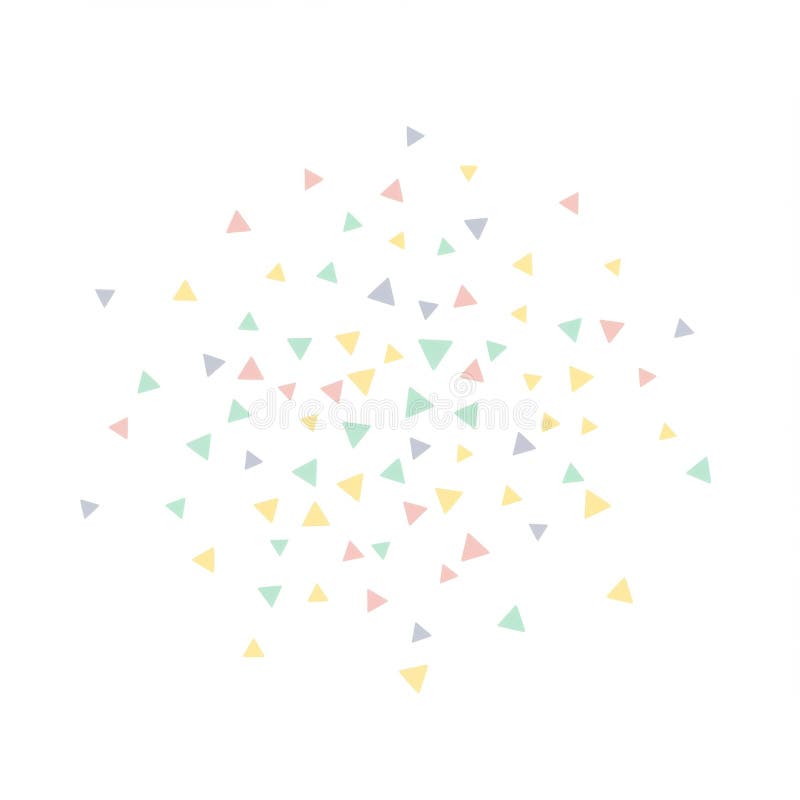 Pastel Triangles Abstract Geometric Pattern Background Stock ...