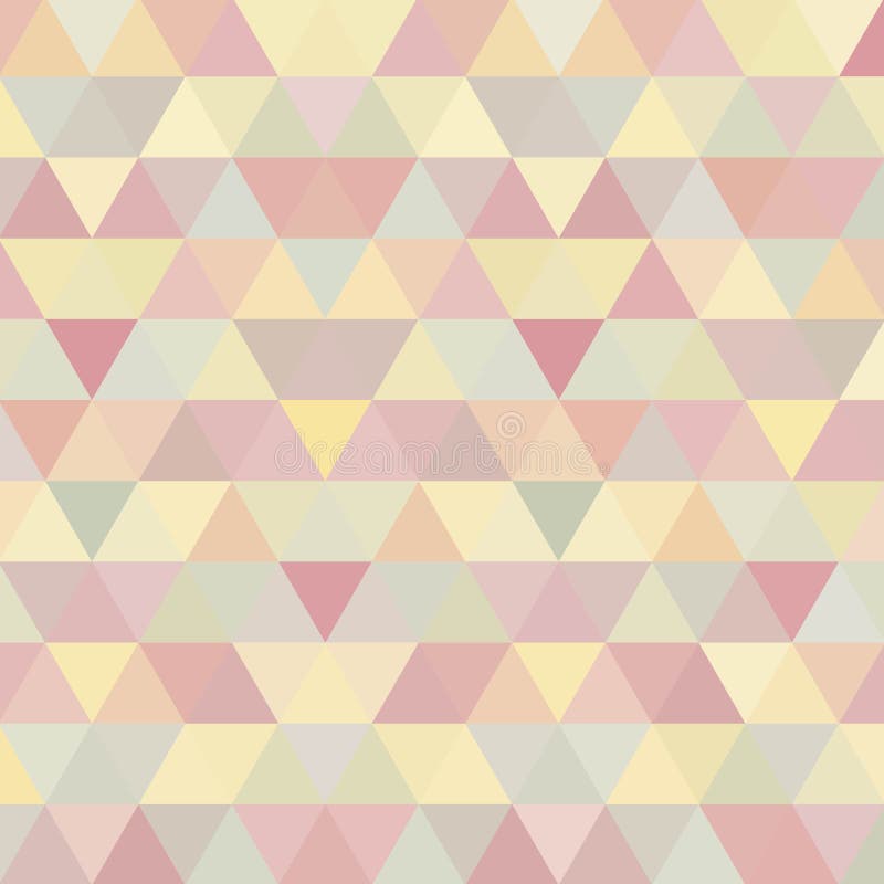 Pastel Triangles Background. Polygonal Style. Eps 10 Stock Vector ...