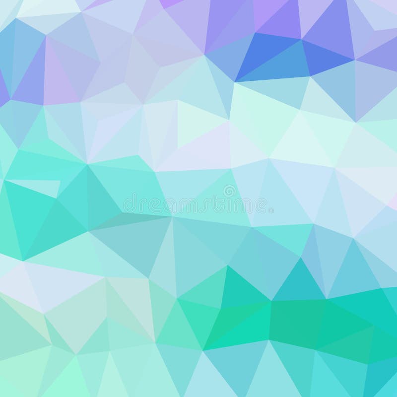 Pastel Triangles Background. Vector Geometric Abstract Pattern. Eps 10 ...