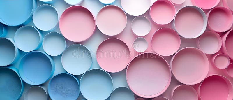 Concept Pastel Colors, Tubes, Array, Minimalist, Geometry Pastel Tubes ...