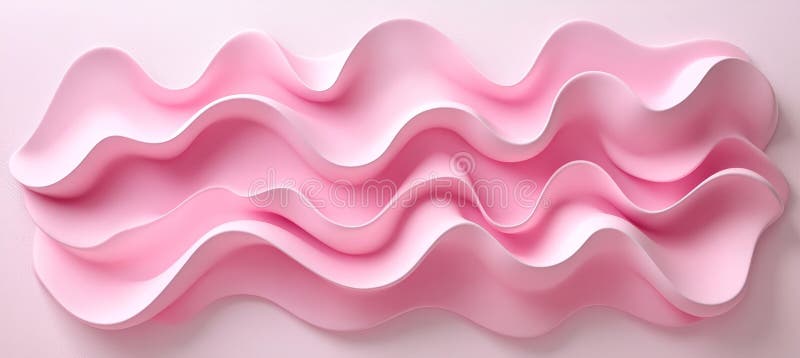 Pastel Wave Pattern Elegant Minimalist Abstract Banner Background for ...