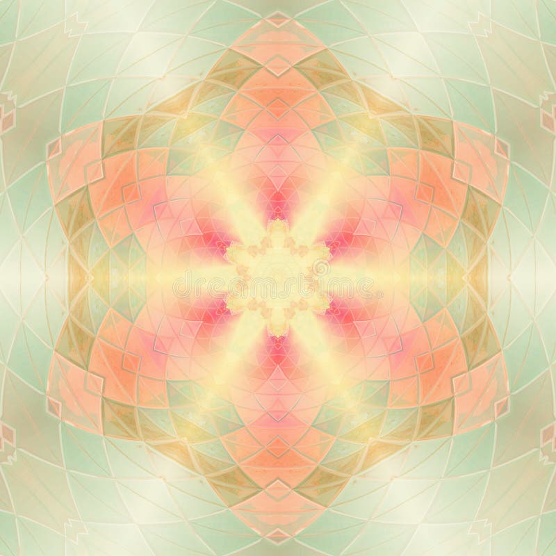 Pastel Yellow Abstract Blurs Background Stock Illustration ...