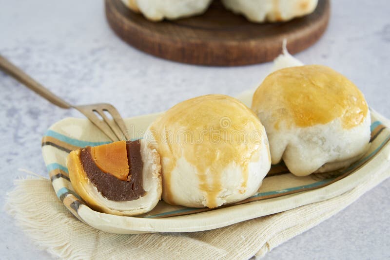 Pasteles Chinos, Dulces Chinos Foto de archivo - Imagen de aislado ...