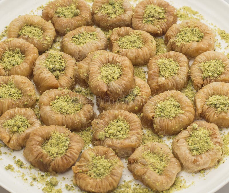Pasteles Turcos Tradicionales - Baklava Imagen de archivo - Imagen de ...