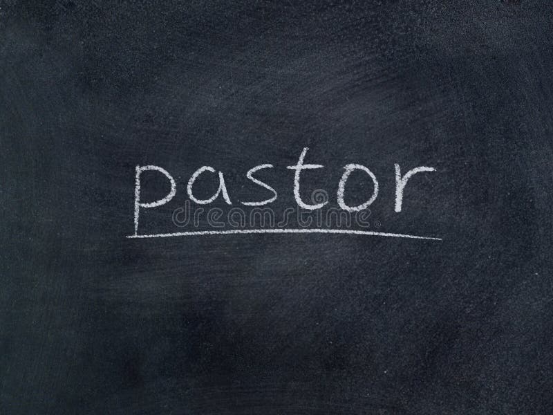 Pastor Concept Metal Letterpress Word in Drawer Stock Image - Image of ...