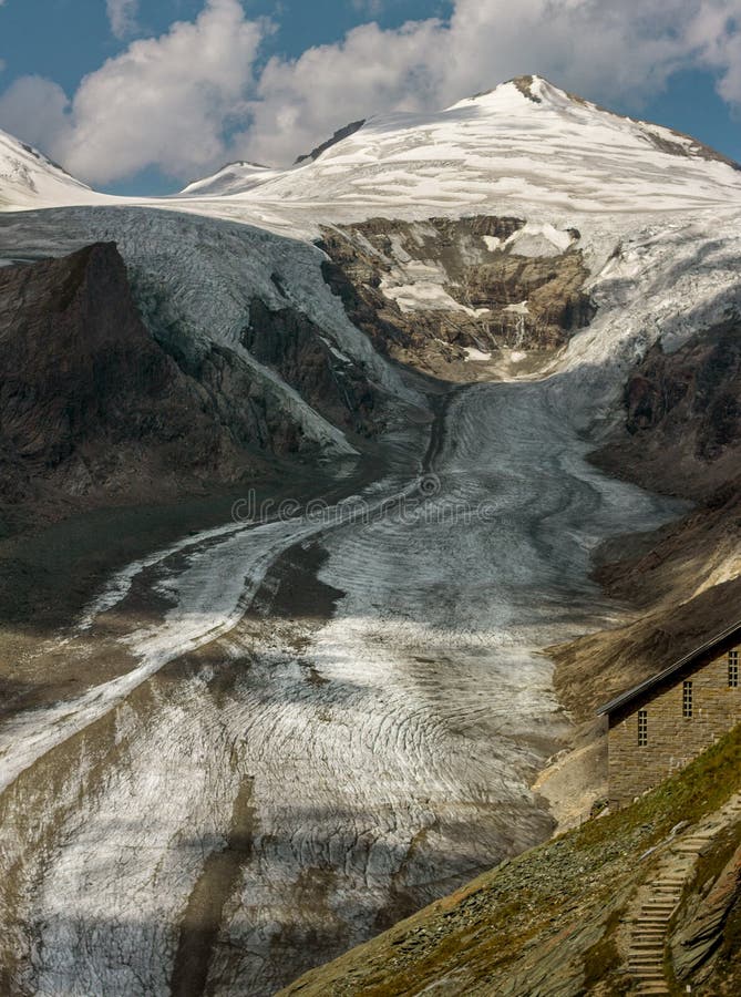 Pasterze Glacier in Austria Stock Photo - Image of glacier, austrian ...
