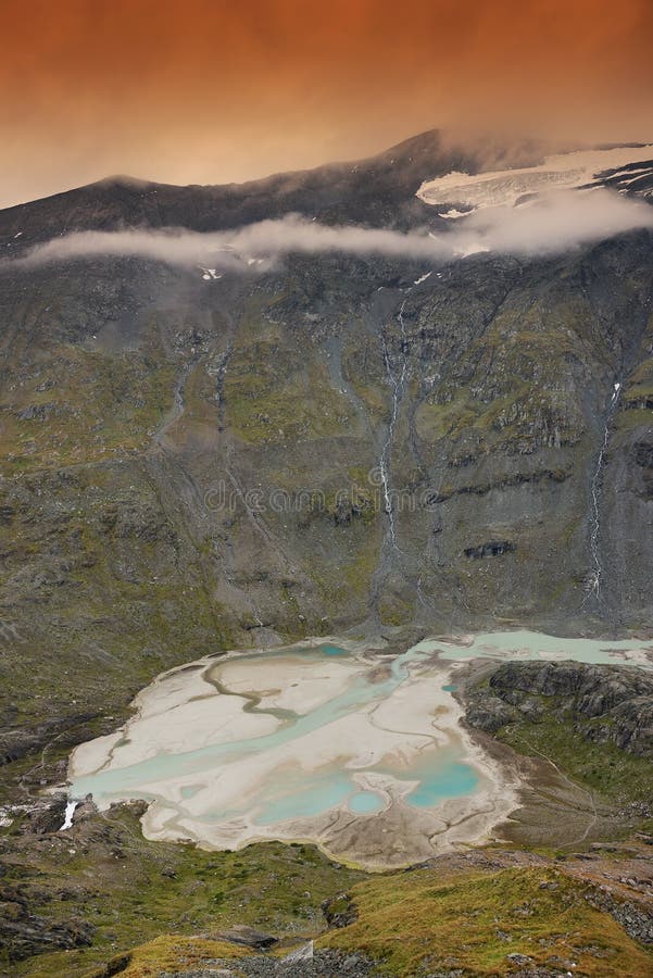 Pasterze glacier stock photo. Image of austria, peak - 52300110